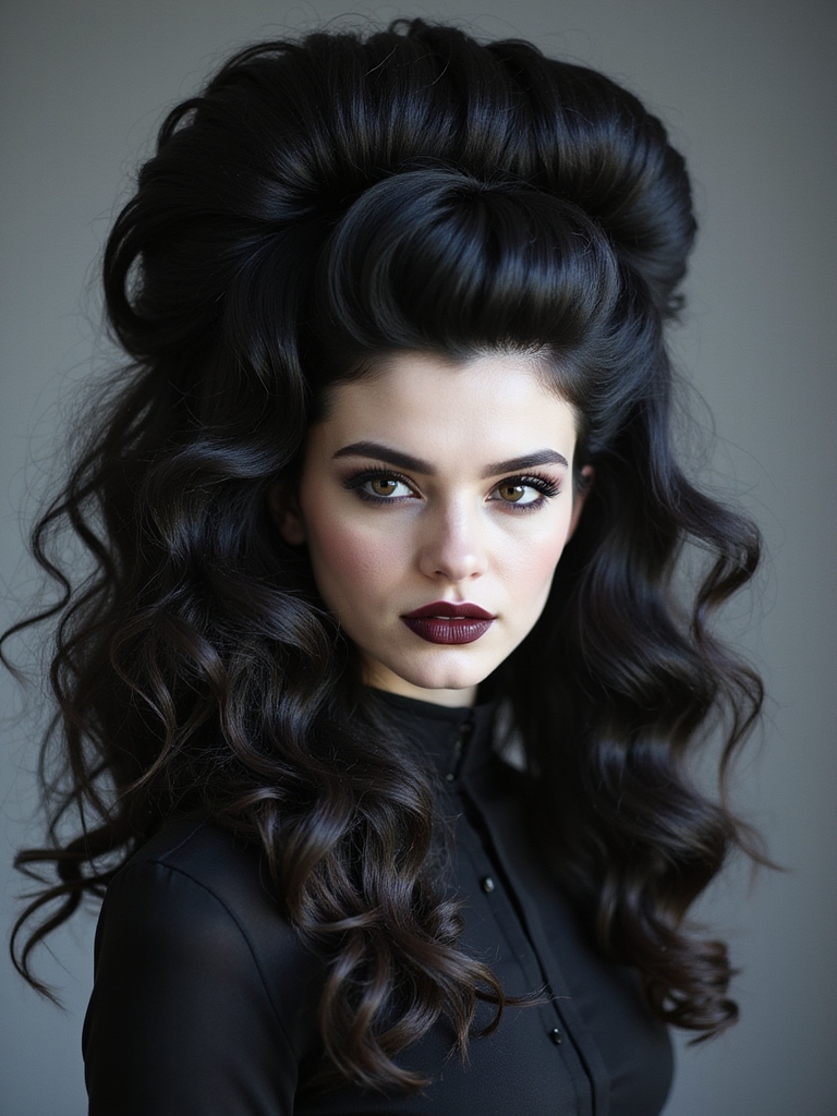 28+ Gothic Hairstyles With Dark Drama And Texture