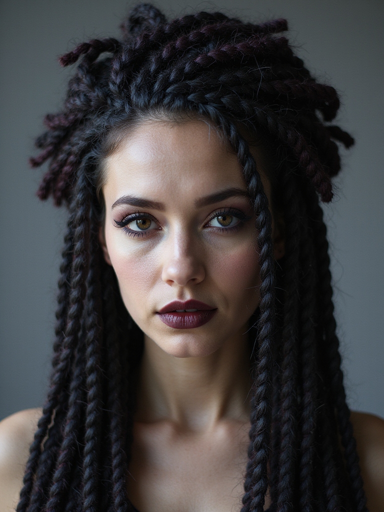 28+ Gothic Hairstyles With Dark Drama And Texture