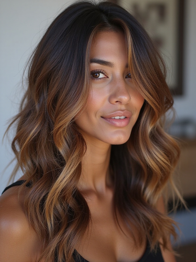 23 Hair Color For Morena Skin That Looks Soft Warm And Rich
